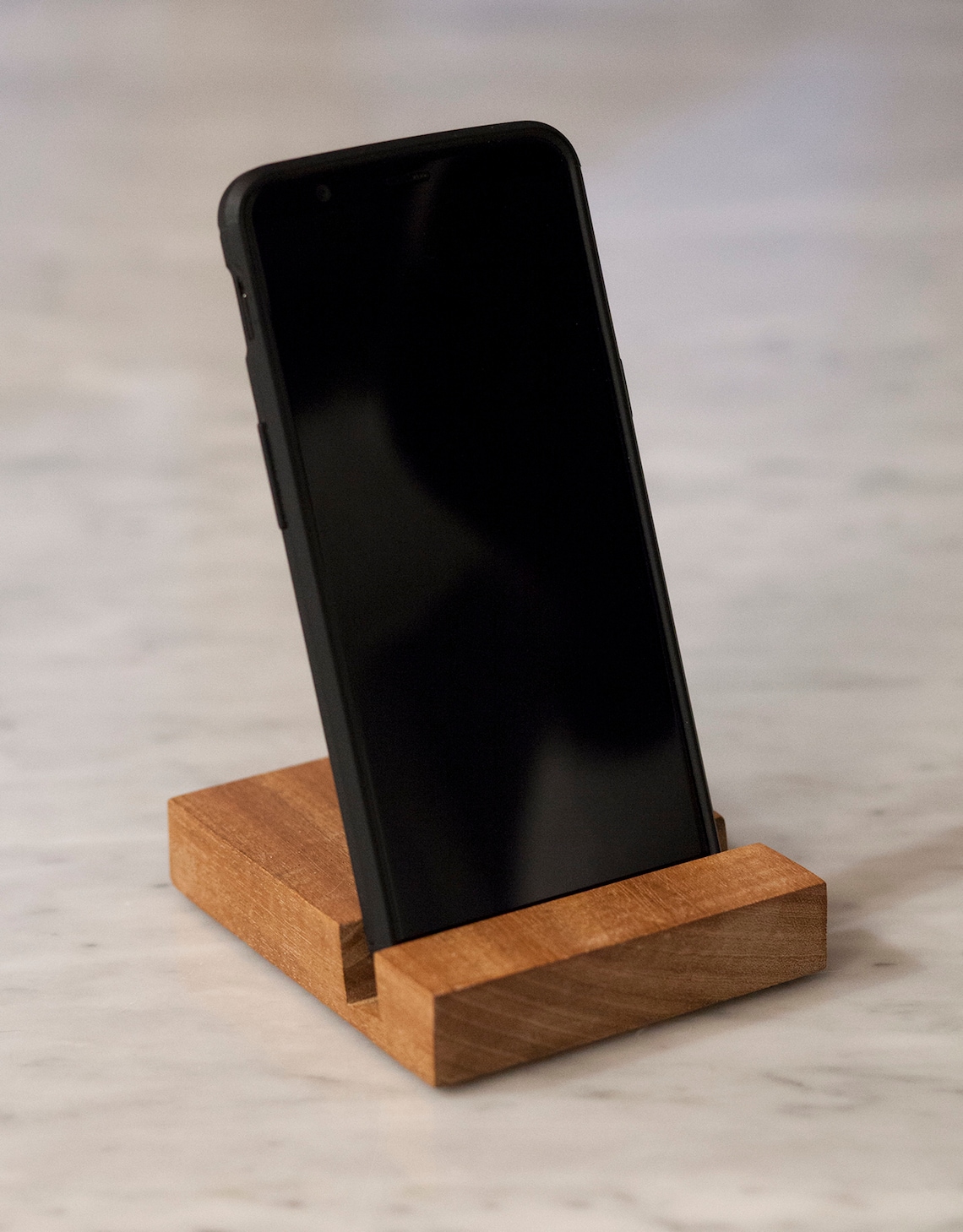 Mahogony Wooden Phone Tablet Stand - Etsy