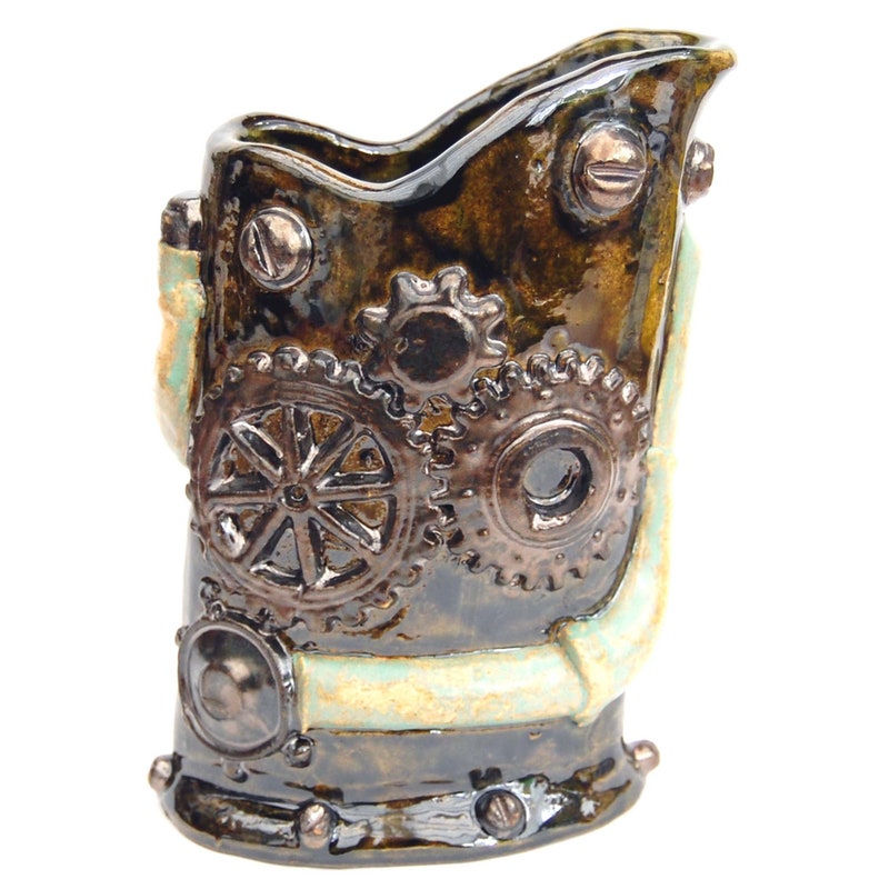 Steampunk Vase - Etsy UK