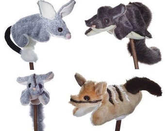 Possum Finger Puppets - Etsy