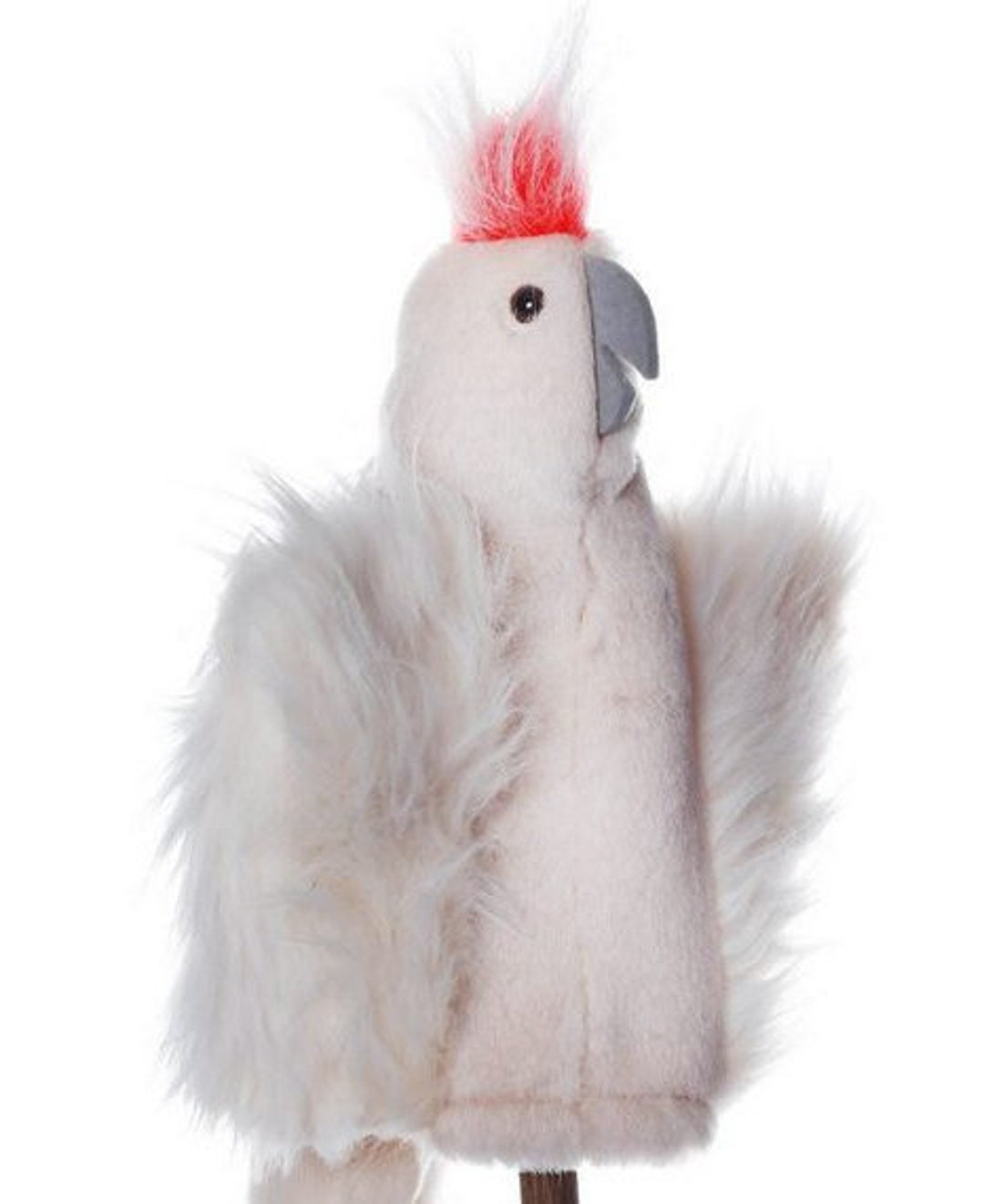Rosie - Pink Cockatoo Hand Puppet | Allergy Free | Fire Resistant ...