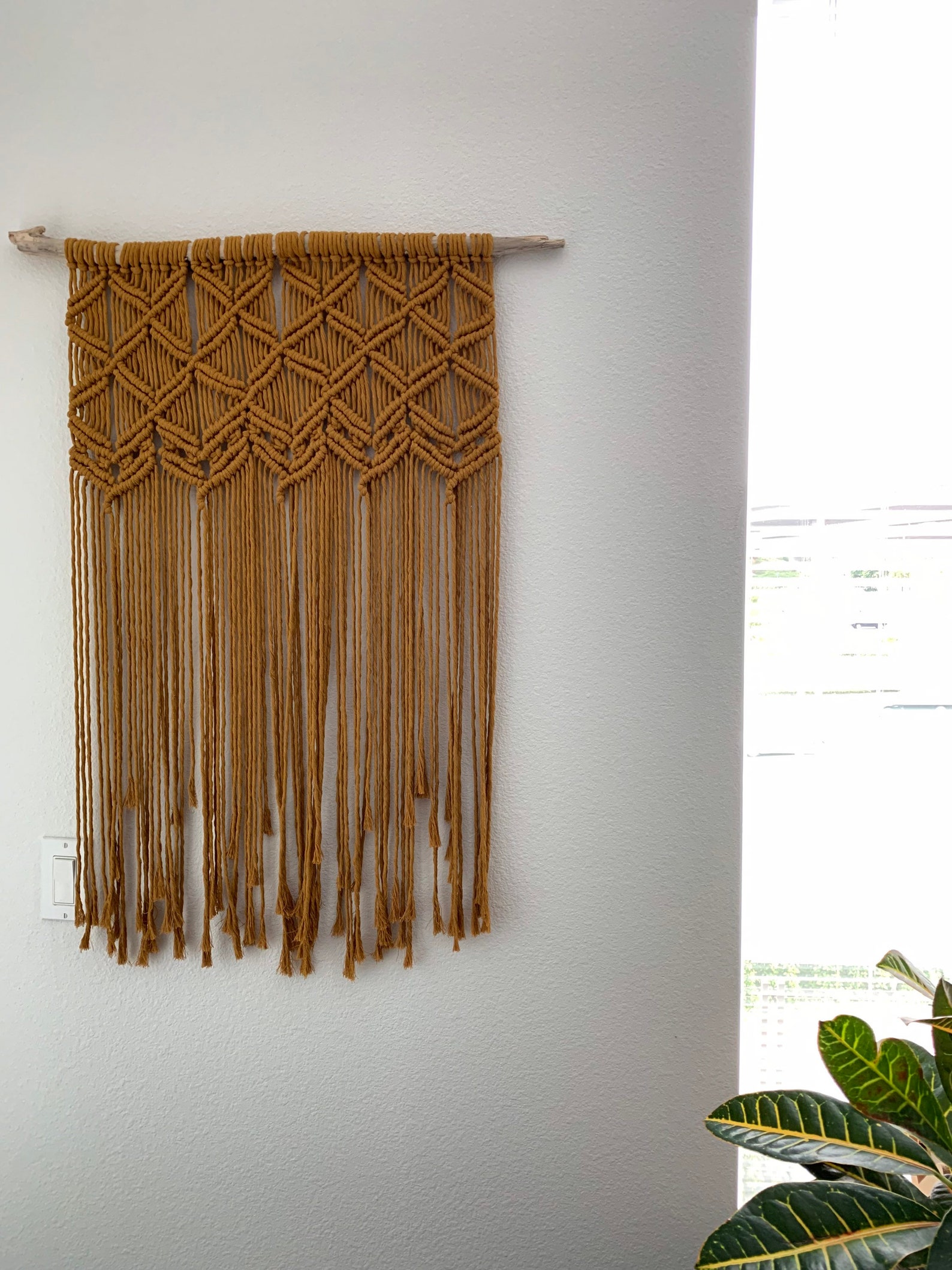 Decorative Macrame Wall Hanging - Etsy