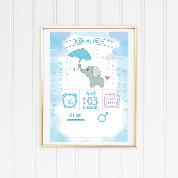 Baby Infographic - Etsy
