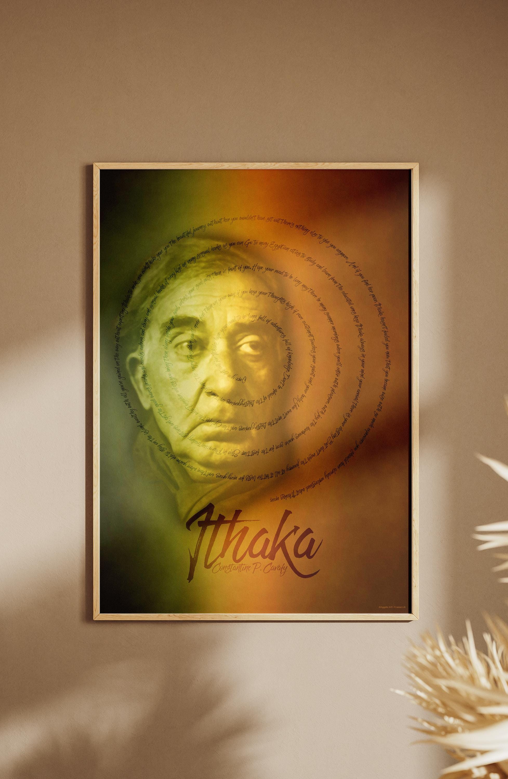 Poster | Ithaka - Constantine P. Cavafy - Etsy