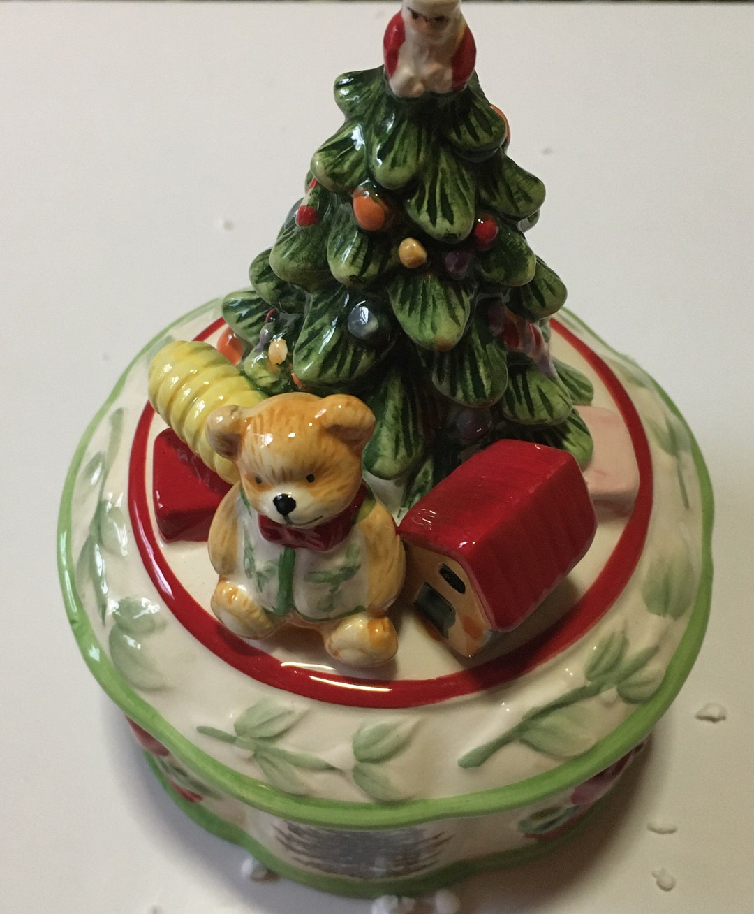 Spode Christmas Tree Music Box - Etsy