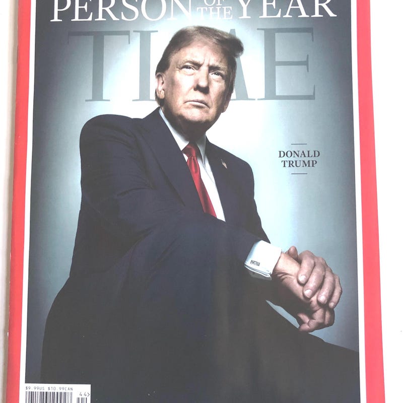 Time Magazine Donald Trump - Etsy