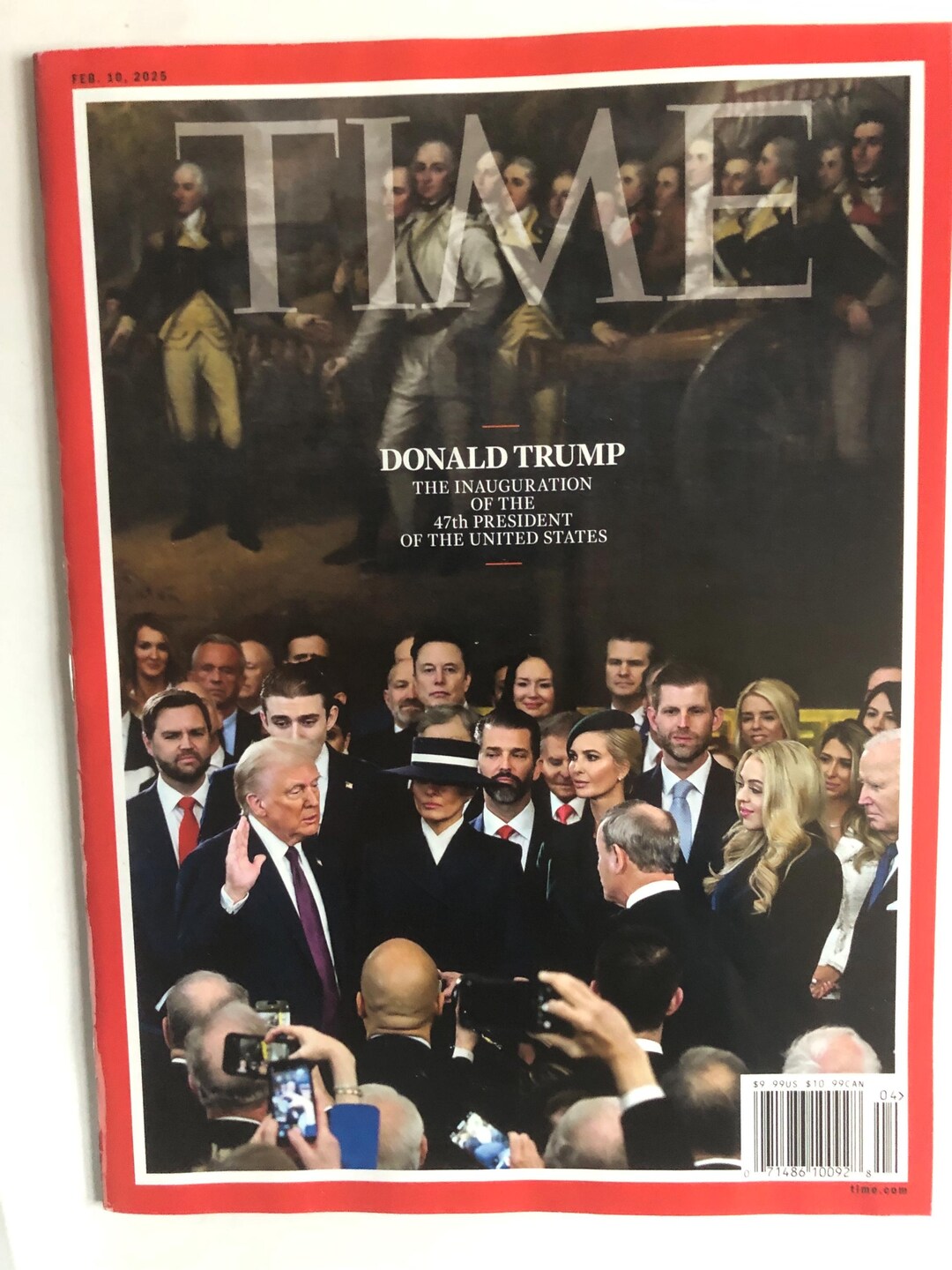 Time Magazine: Trump 47th President Inauguration Issue - Feb 10 2025 - Etsy