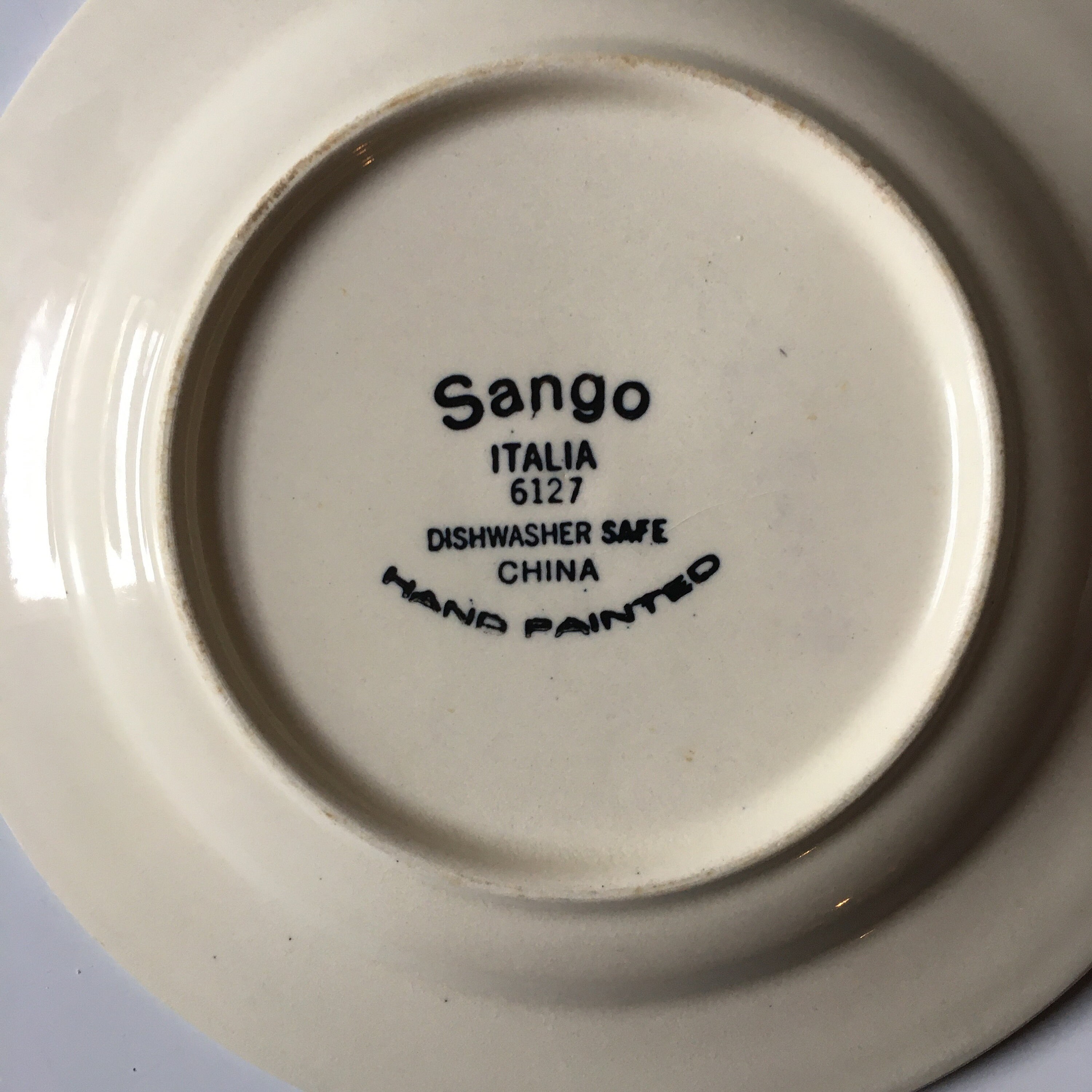 Sango Italia Orange Green Blue Geometric Wide Rim Soup Bowls - Etsy