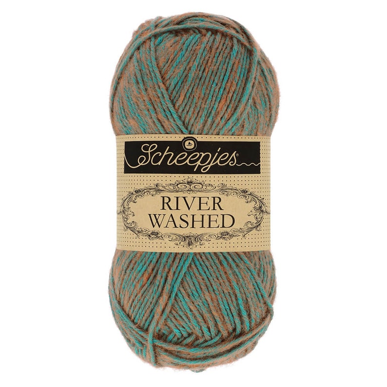 Yarn Scheepjes River Washed Cotton / Acrylic Wonderfully - Etsy