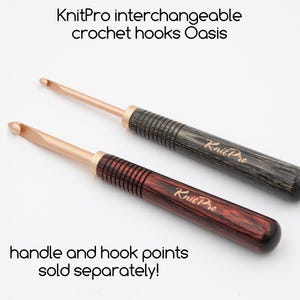 Crochet Hook Oasis - Knitpro Interchangeable Crochet Hooks - Etsy
