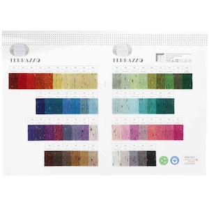 Colour Samples Charts of Scheepjes Knitting Yarn - Yarn Color Palette ...