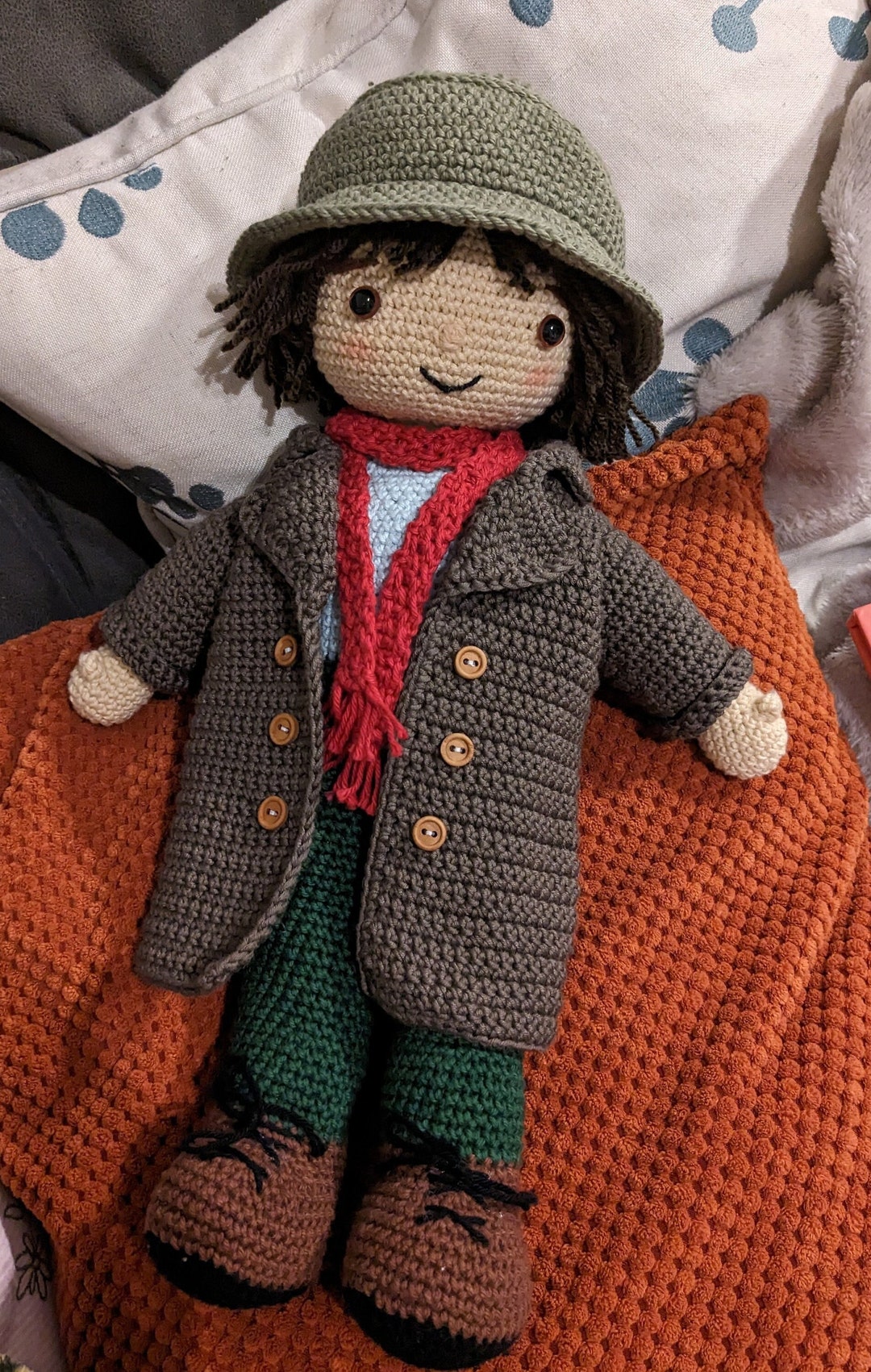 PATTERN DCI Vera Stanhope Crochet Doll Amigurumi Pattern - Etsy