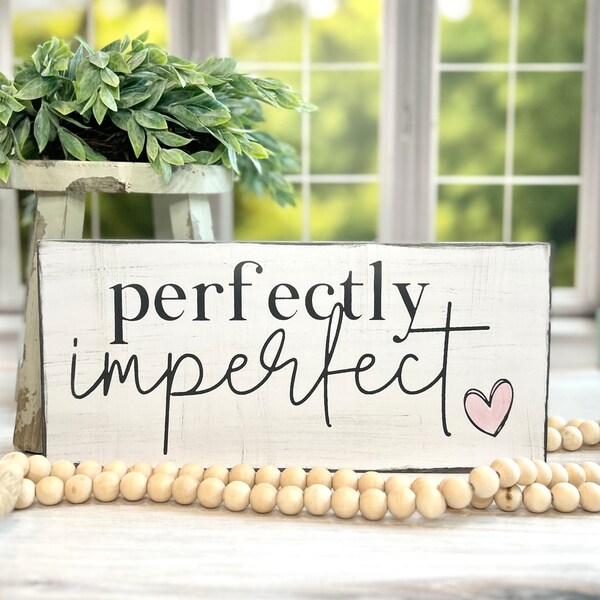 Perfectly Imperfect - Etsy