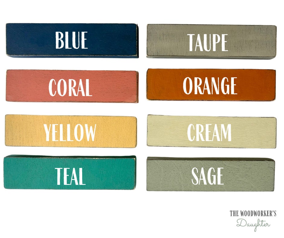 One Word Sign, Mini Word Block, Chunky Word Blocks, Tiered Tray Signs ...