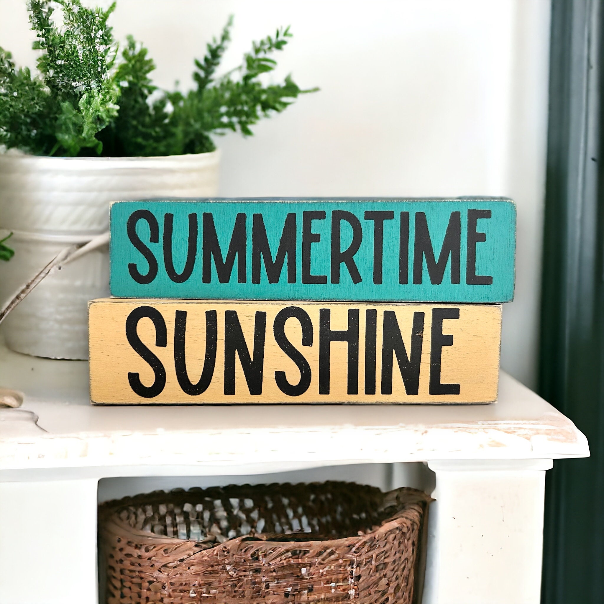 One Word Sign, Mini Word Block, Chunky Word Blocks, Tiered Tray Signs ...