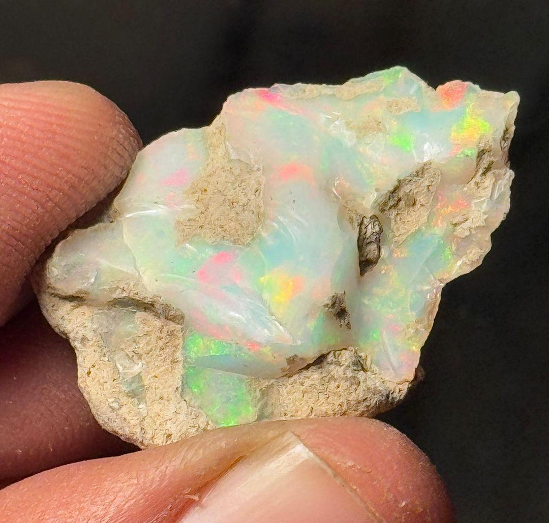 20 CT Ethopian Opal,opal Crystal,opal Rough,natural Ethiopian Opal,aaa Unpolished Opal Rough ...