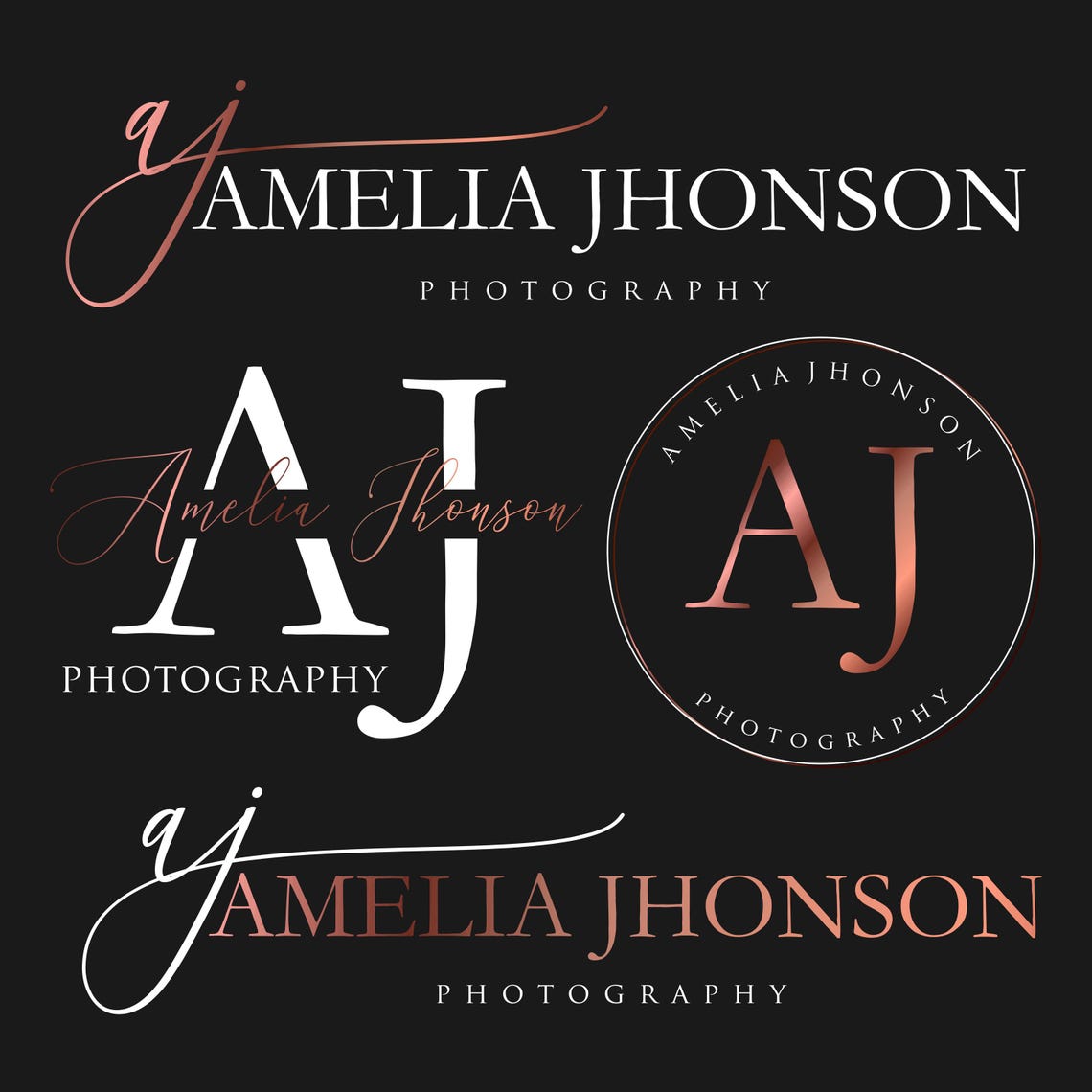 Custom Photography Logo, Watermark, Signature Logo Design - Etsy
