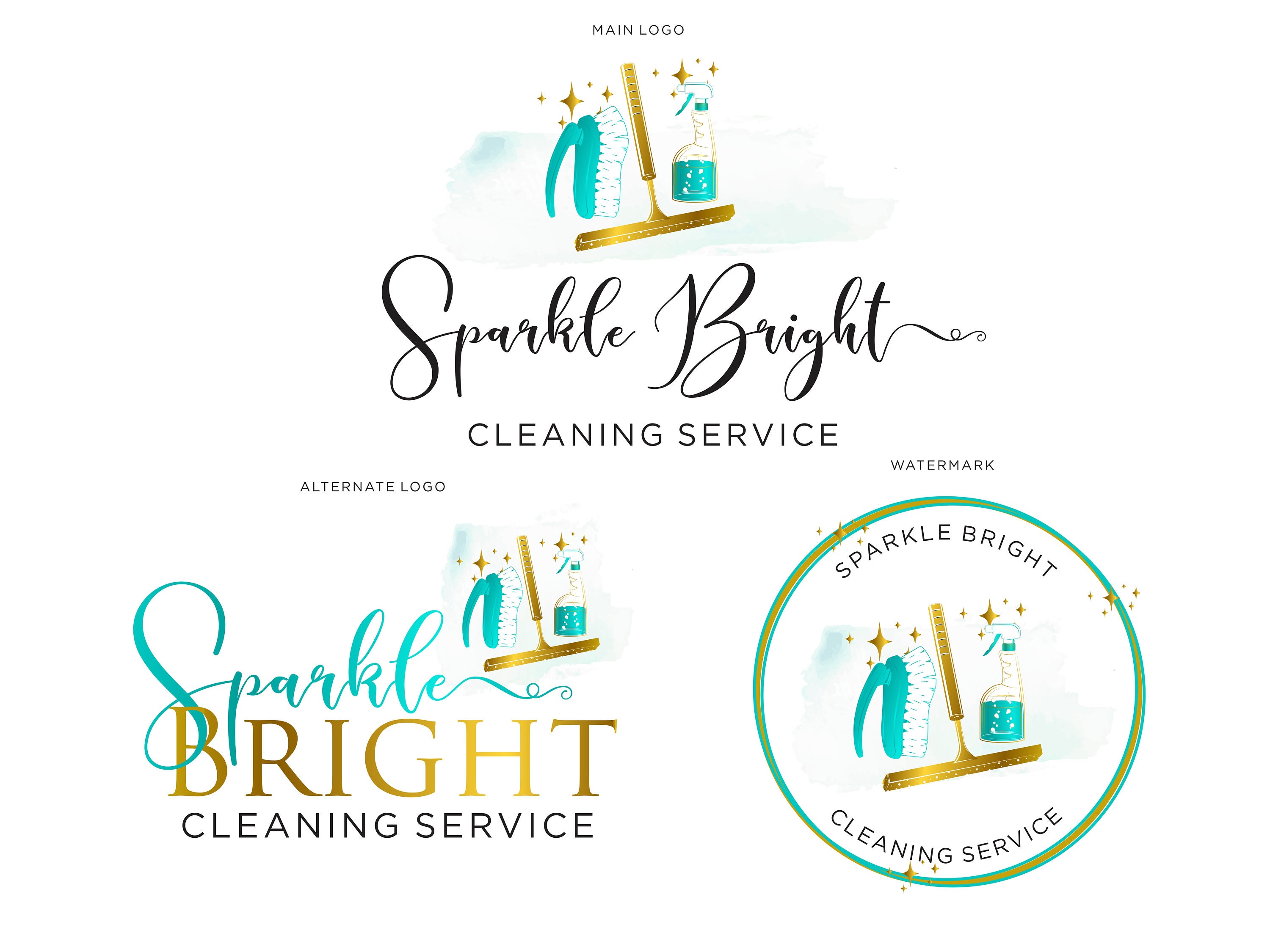 Sparkle Cleaning Logo