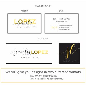 Gold Make up Artist Logo, Black and Gold Logo, Gold Make up Logo, Gold ...
