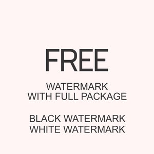 Watercolor Logo Design, Gold Logo,logo Design, Branding Kit ...