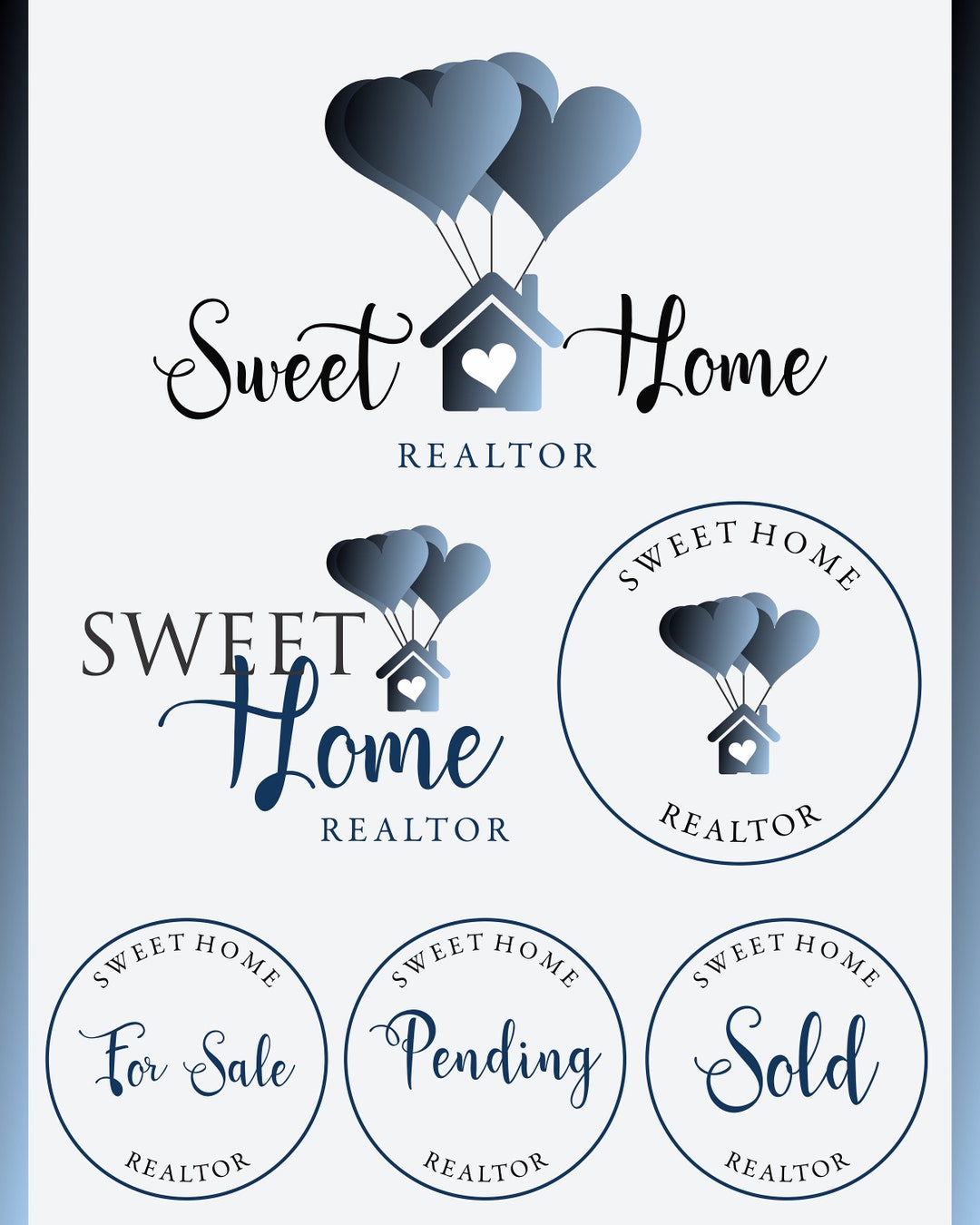 Custom Logo Design, Realtor, Real Estate Branding, Real Estate Logo ...