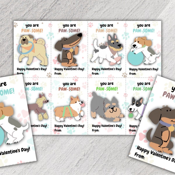 Valentines Day Cards for Kids - Etsy