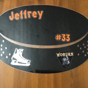 Hockey Puck Sign Hotel Doors Tournament - Etsy