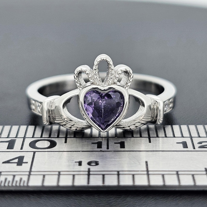 Amethyst Gents Rings - Etsy