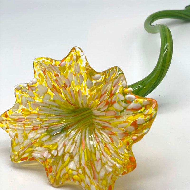 Glass Flowers - Etsy