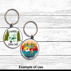 Bundle of 7 Camping Theme PNG Images for Sublimation Print - Etsy