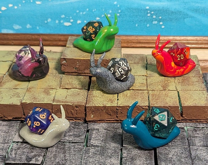 Snail Dice Guardian - Etsy