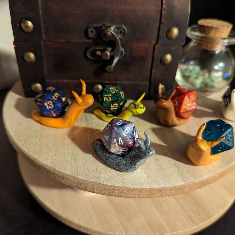 Snail Dice Guardian - Etsy