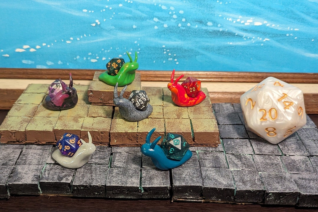 Snail Dice Guardian - Etsy