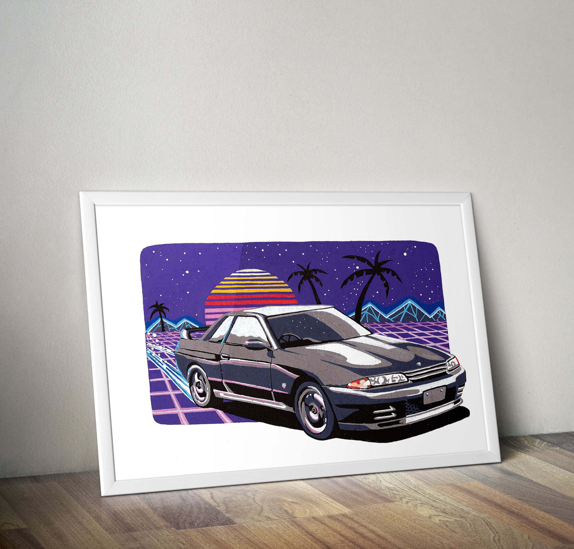 Skyline R32 Drawing