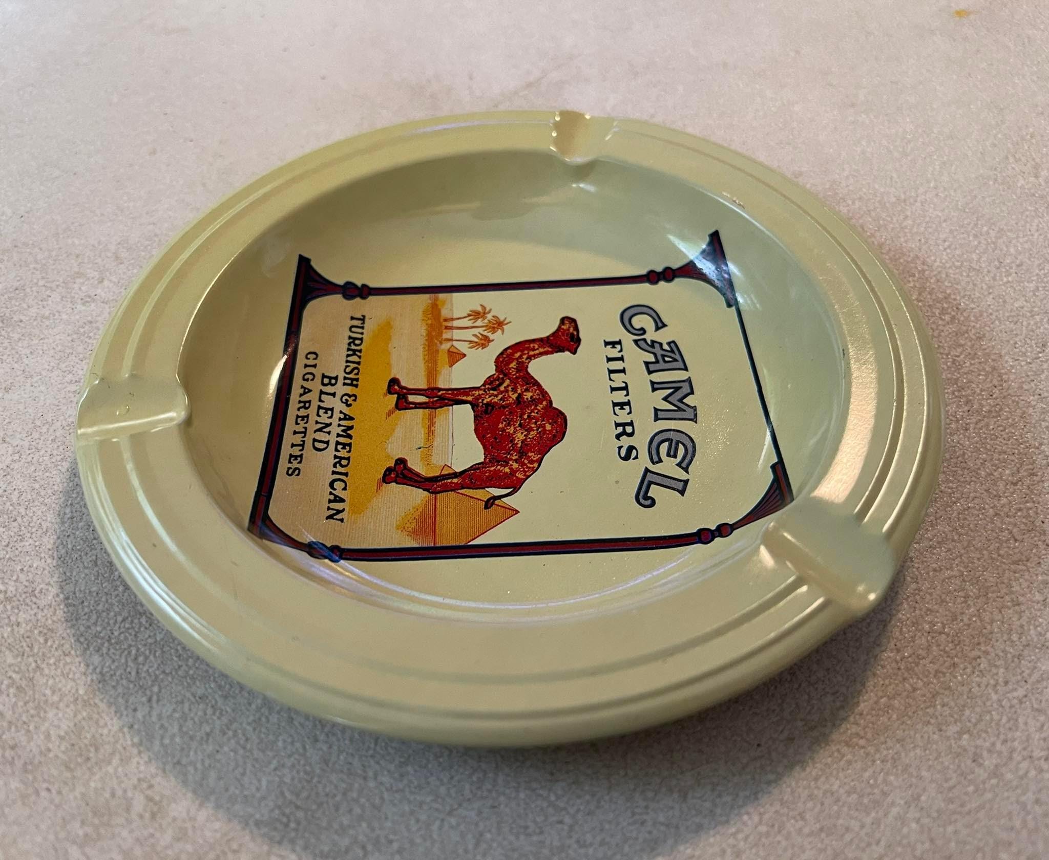 Camel Cigarettes Vintage Tin Ashtray Greece 80's-90's - Etsy