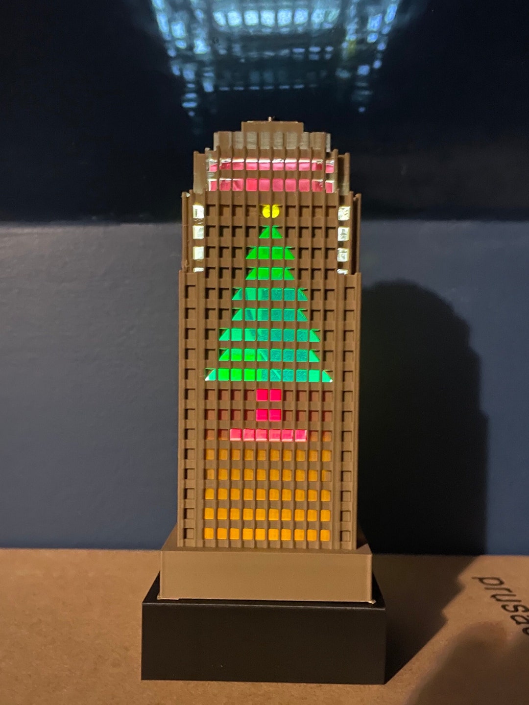 Holiday Ppl Building Light(battery Operated - Etsy