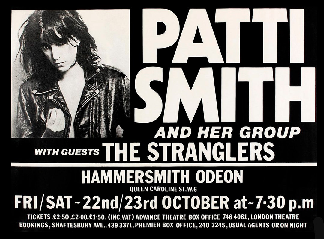 PATTI SMITH Poster 13x19 - Etsy