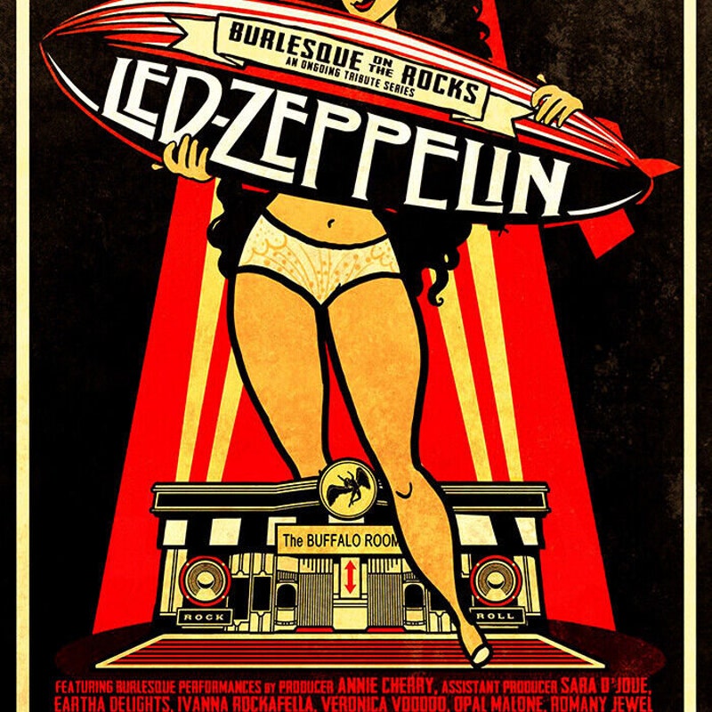 Led Zeppelin Art - Etsy