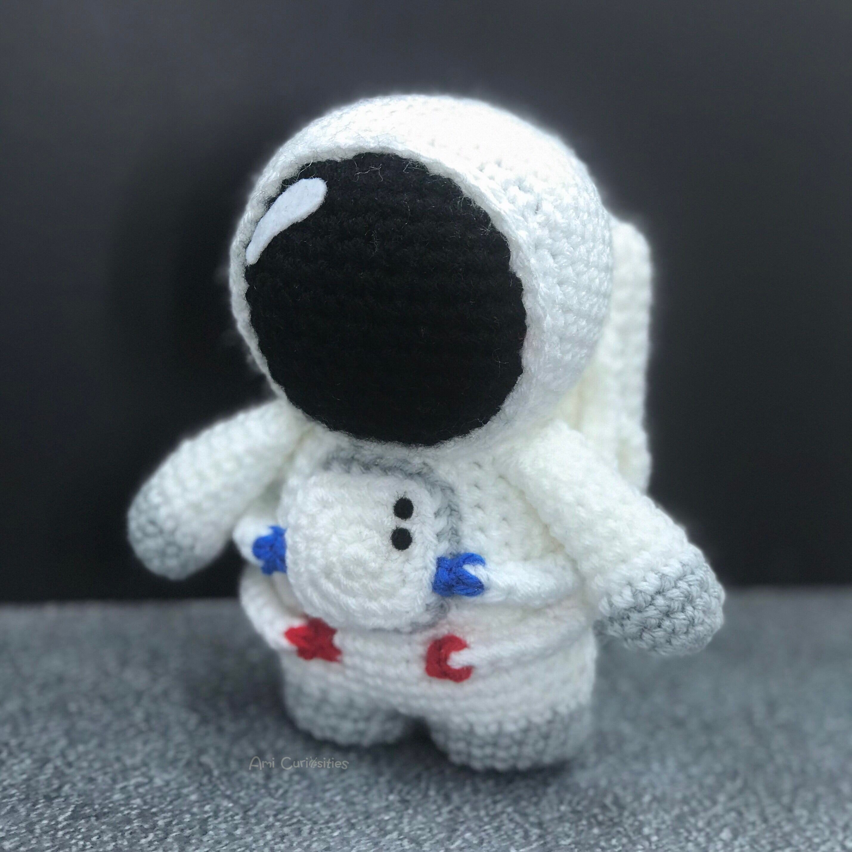 Crochet Pattern - Apollo the Astronaut, Amigurumi Astronaut - Etsy