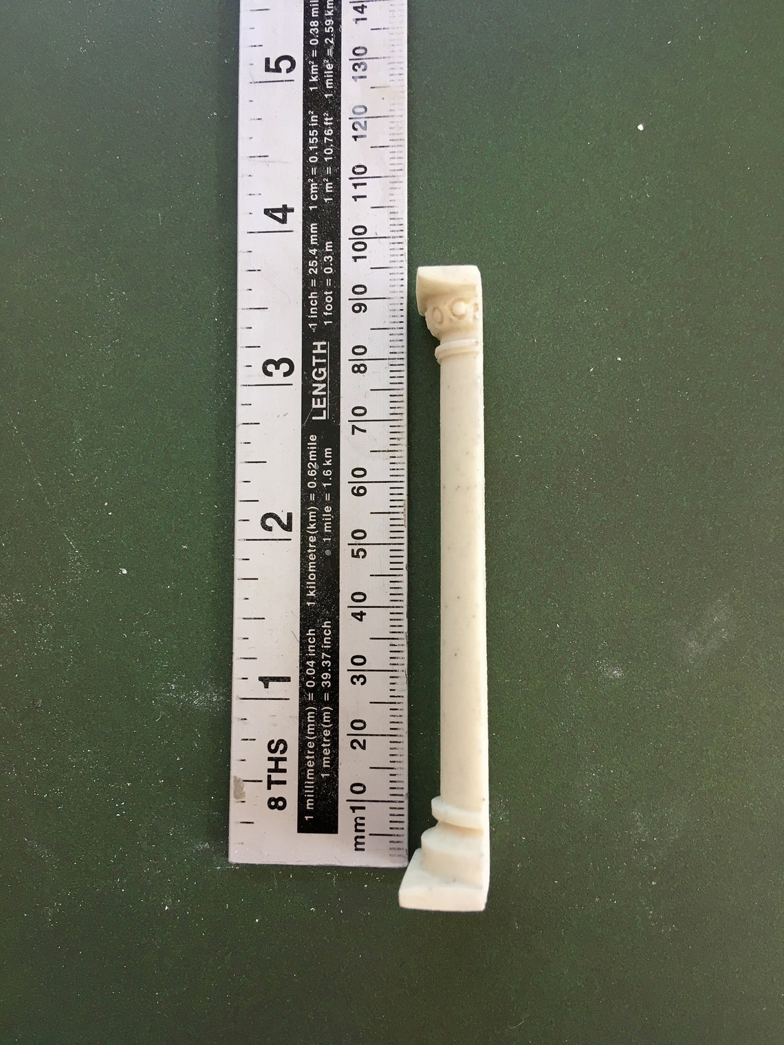 Miniature Architectural Columns 1/24th Scale Relief Carved | Etsy