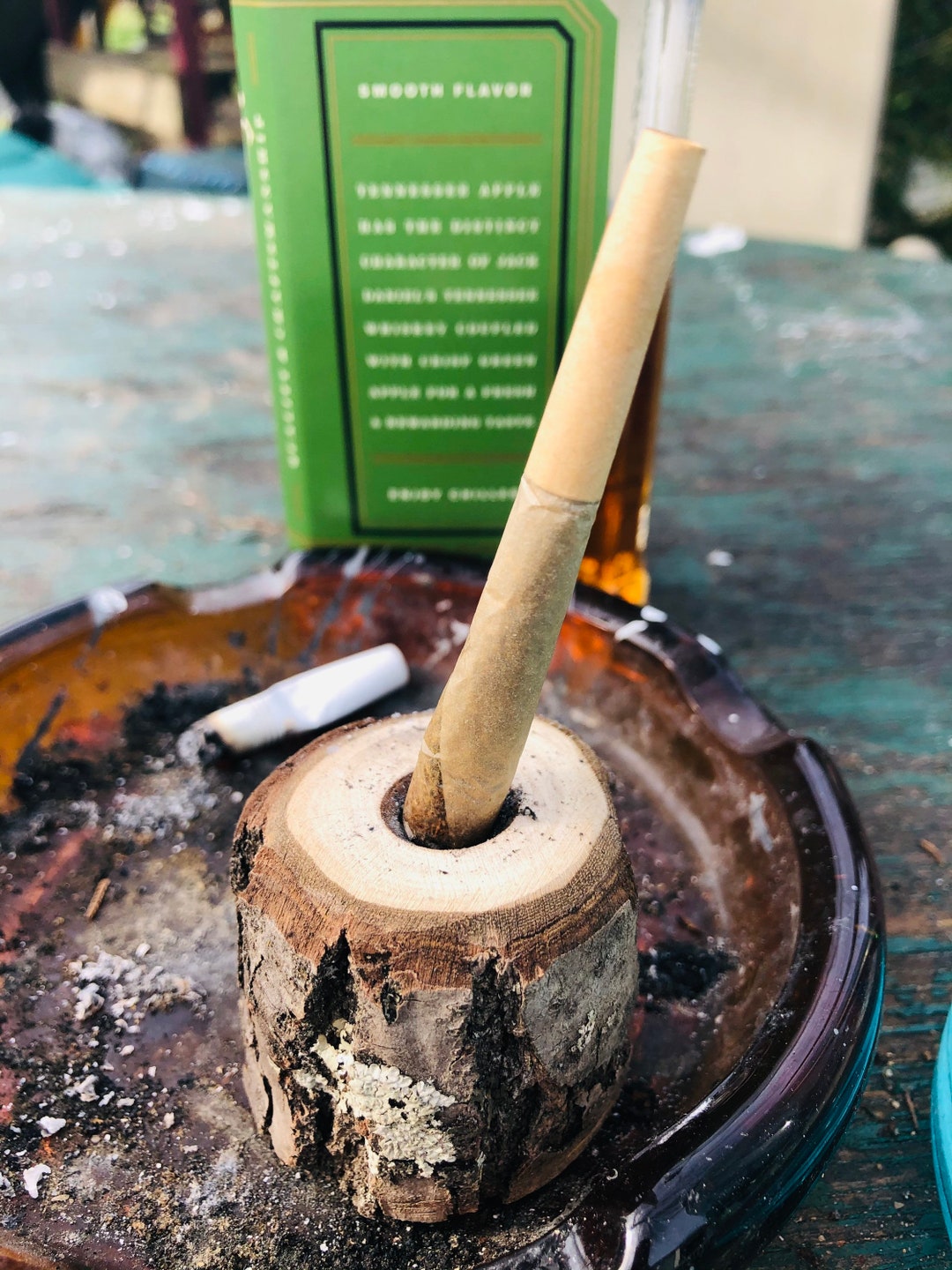 Custom CIGAR Stump Out, Smoking Accessories, Mini Stumps, Woodenist ...