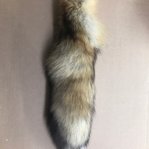 Blue Fox Tail - Etsy
