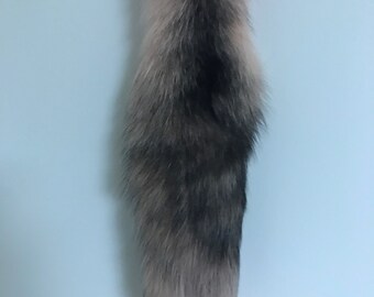 Marble Fox Tail - Etsy