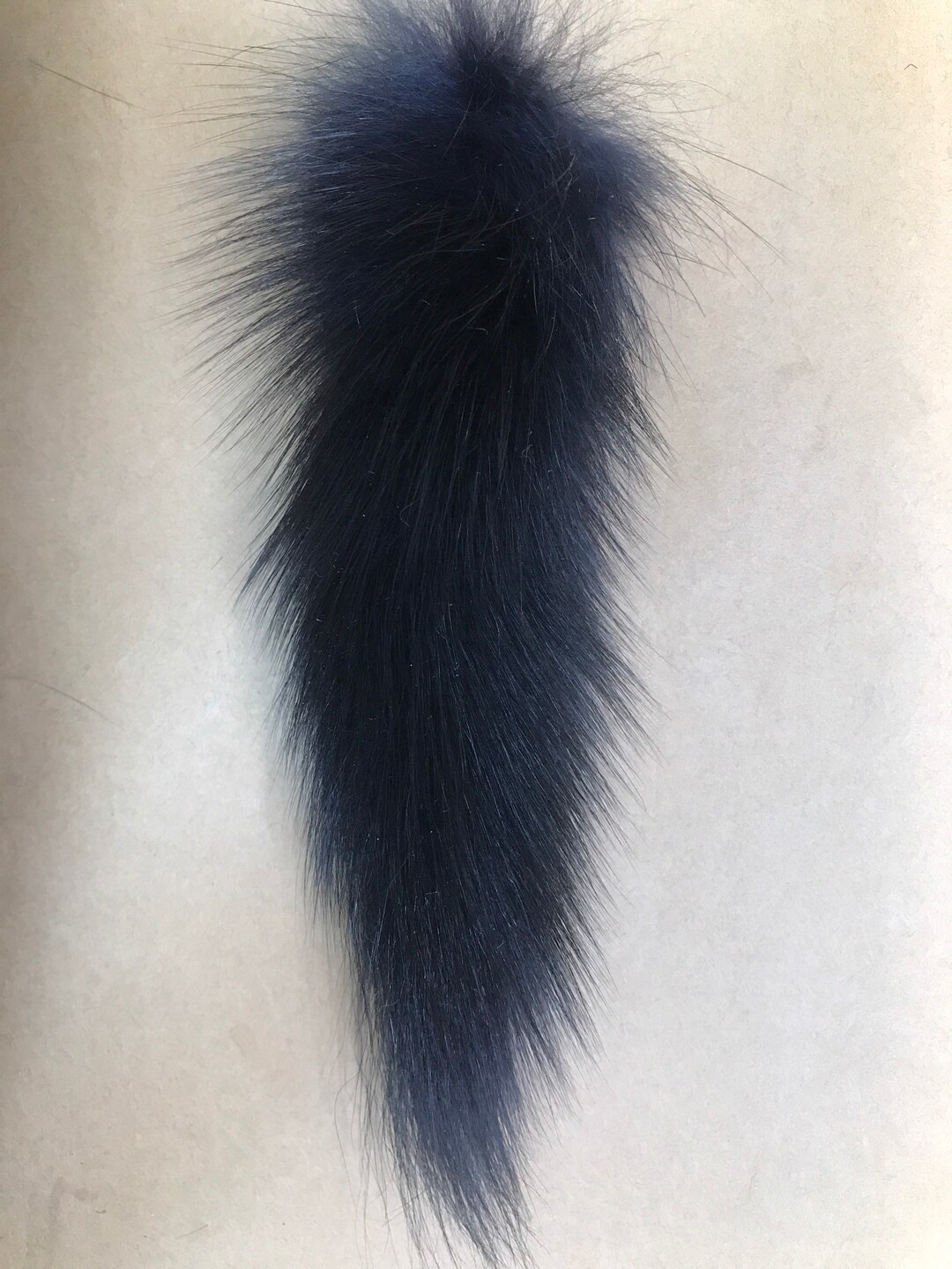Dyed Blue Russian Sable Tail Keychain - Etsy UK