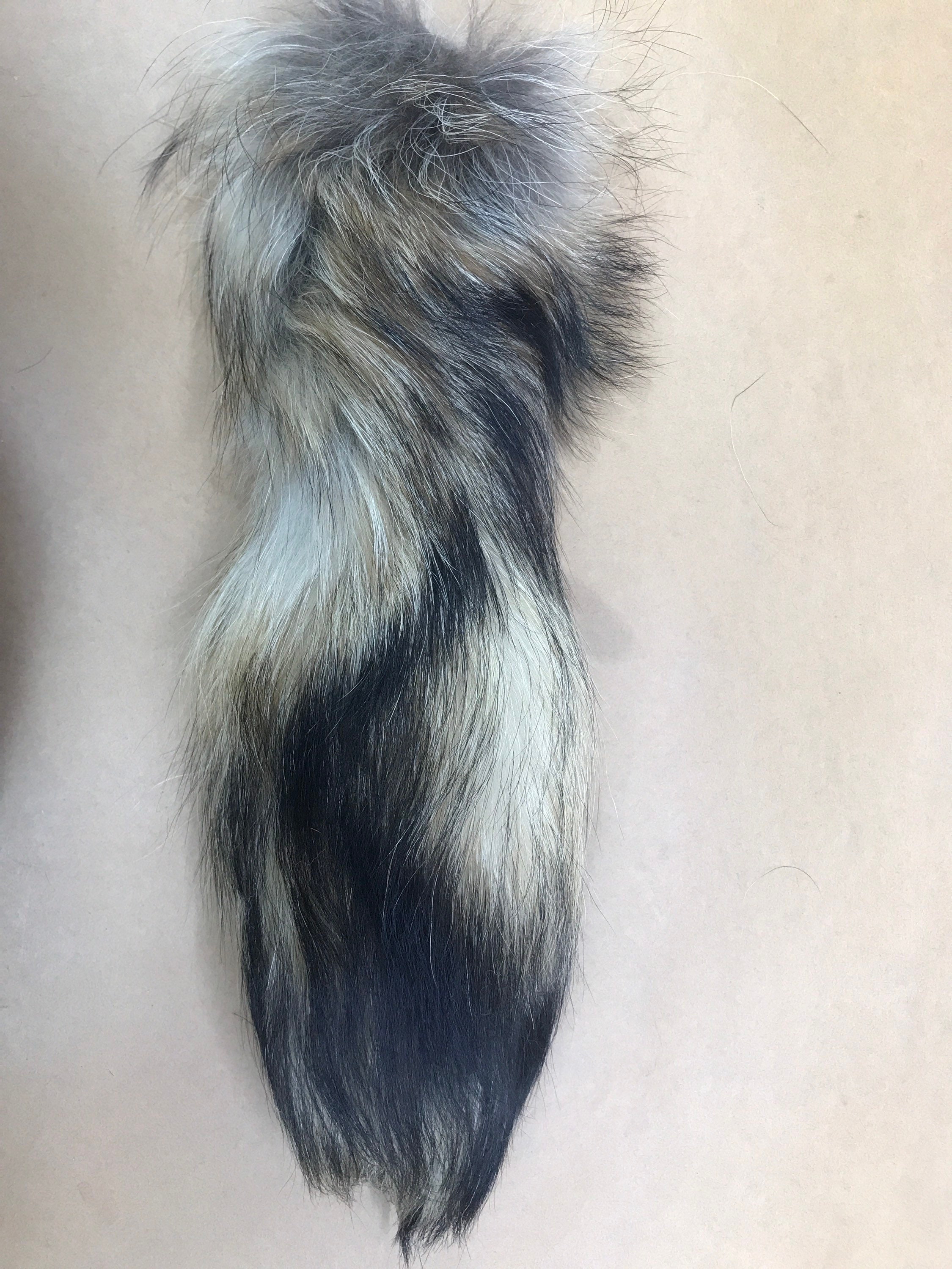 Natural Finn Raccoon Tail Keychain - Etsy UK