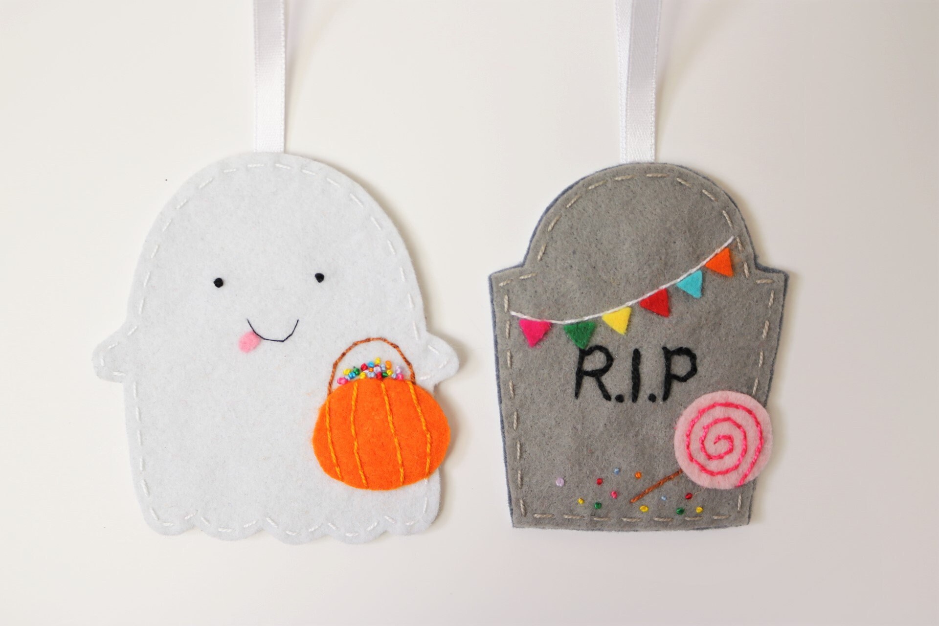 Ghost decorations Cute Halloween decor Kids Halloween | Etsy