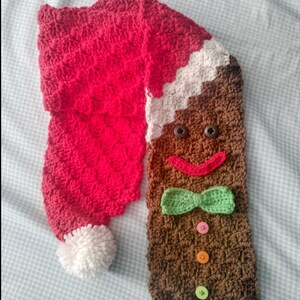 Crochet Grinch Holiday Scarf - Etsy