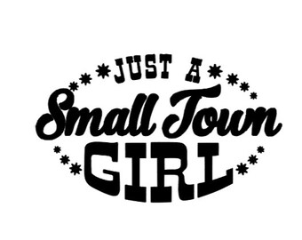 Small Town Decal | Etsy