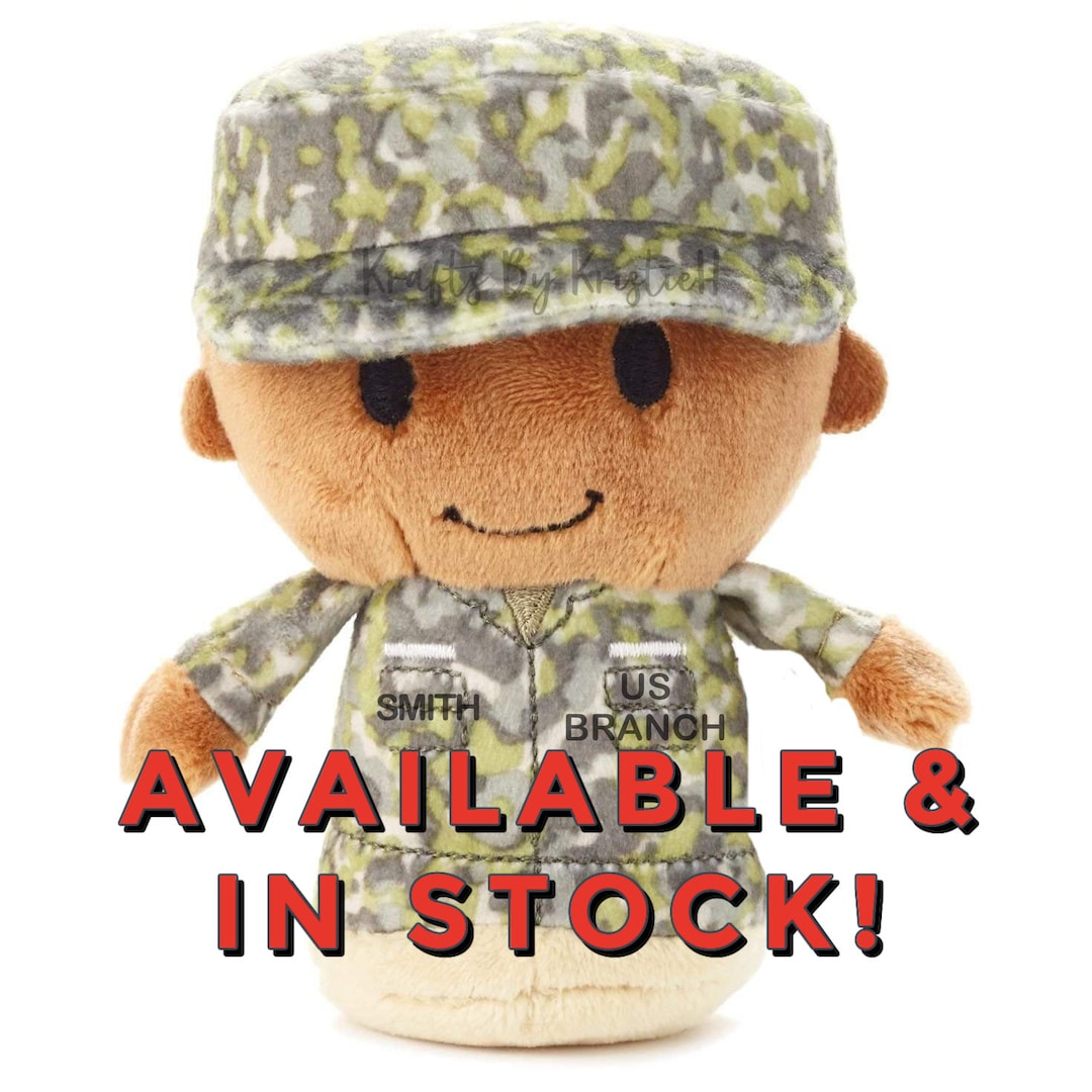 Hallmark Itty Bittys African American Boy & Girl, Air Force, Army ...