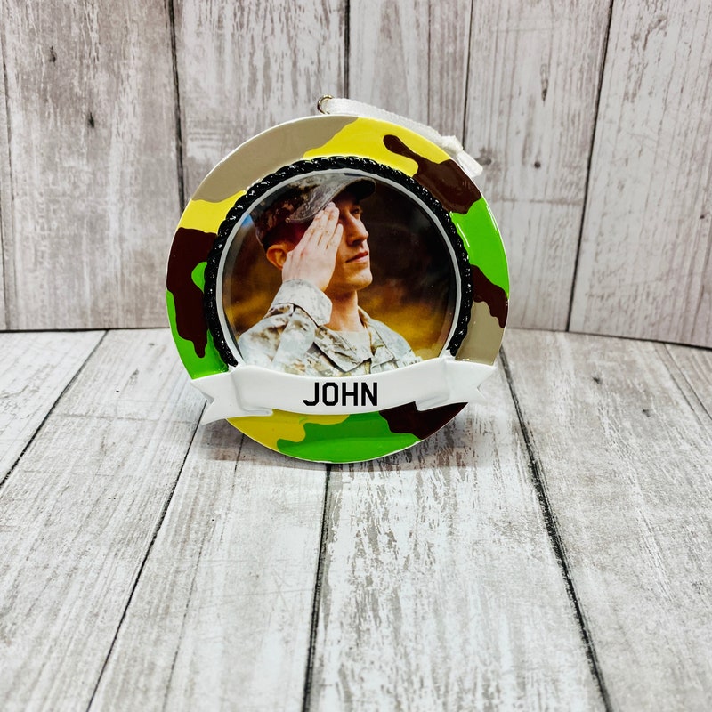 Camo Ornament - Etsy