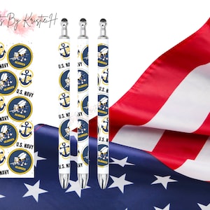 Military Pen, Navy, US Navy, Armed Forces, Refillable, Gel Pen ...